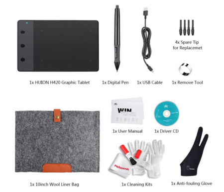 Huion H420 review (EVERYTHING about this drawing tablet)