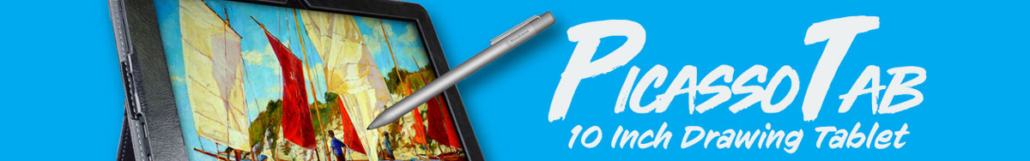 Simbans PicassoTab [The Most Affordable Screen Drawing Tablet]